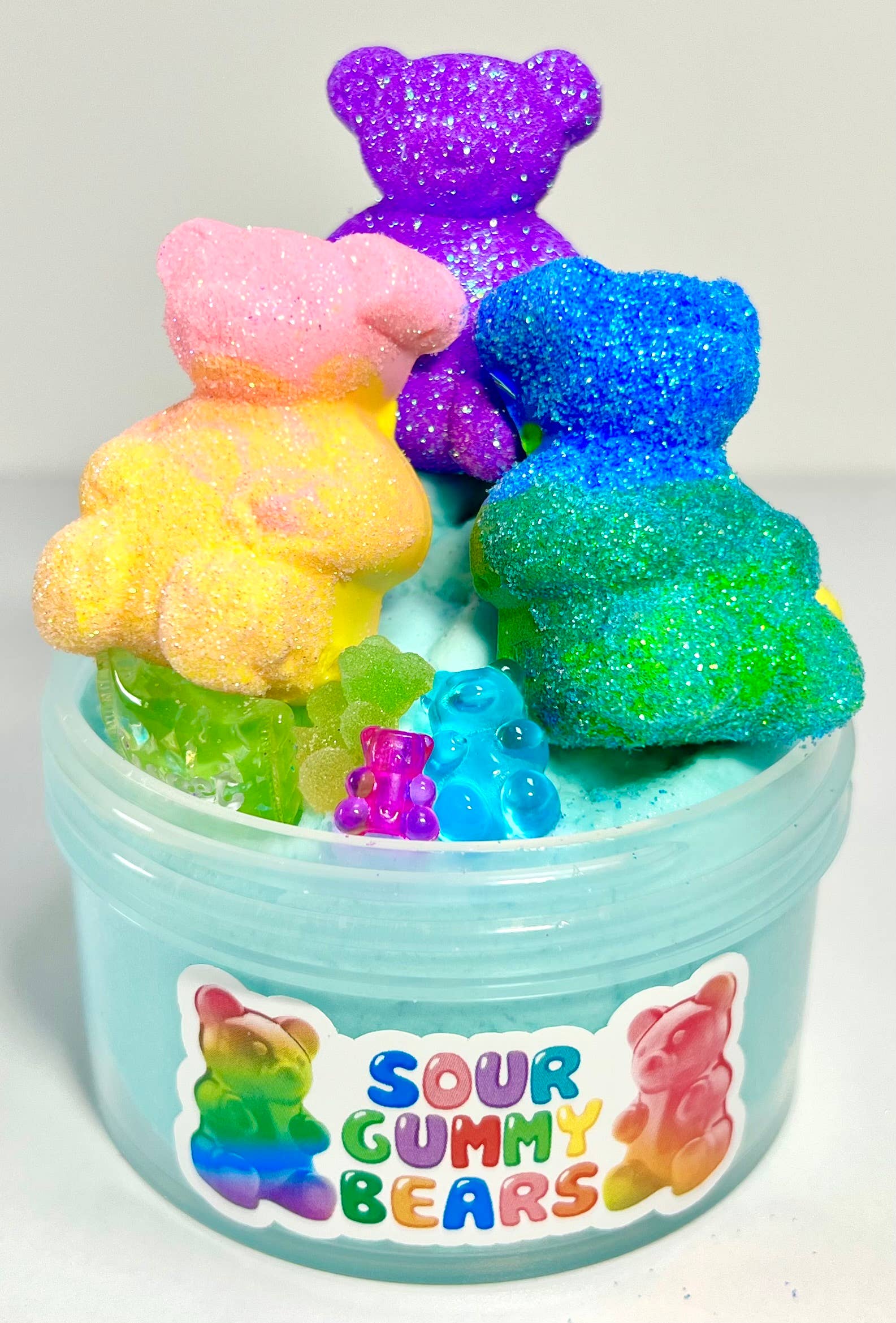 Sour Gummy Bears DIY Slime – Lil Js Creative Canvas